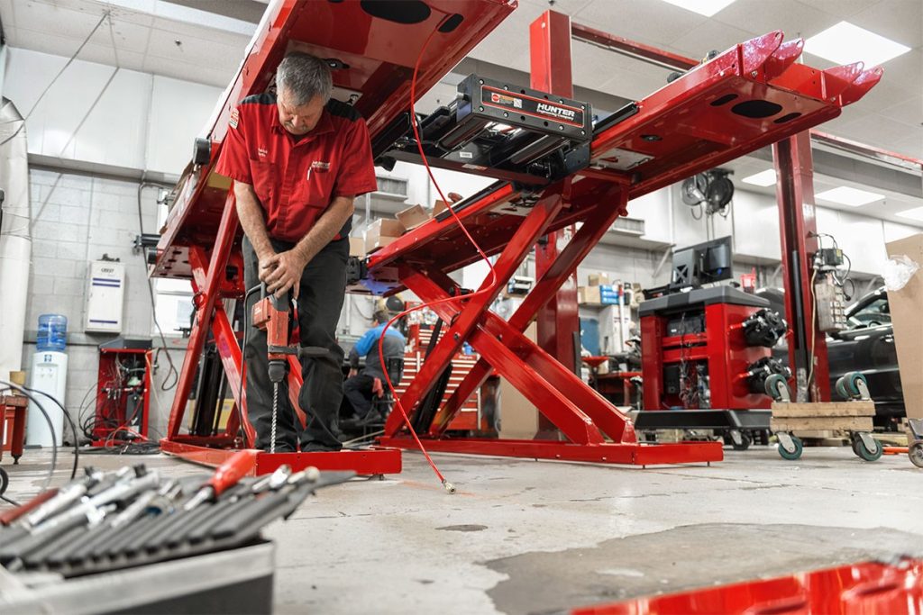Scissor Alignment Lifts – Smith Garage